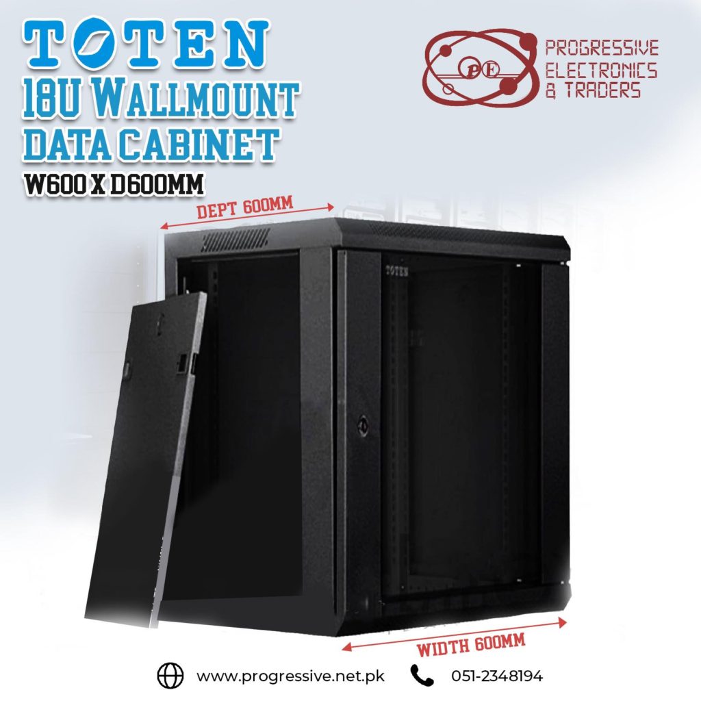 TOTEN 42U Server Rack/Cabinet 800 x 1000 mm Floor Standing ...